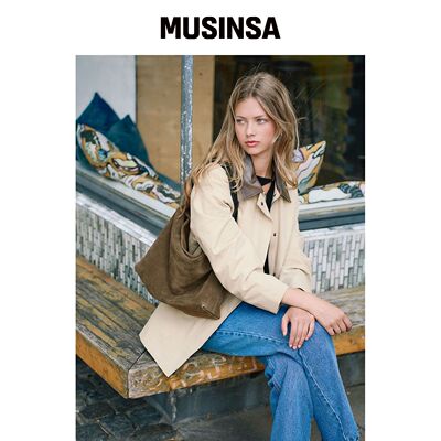 LANGNLU TOSCANA Work Jacket(Scana)_米色 MUSI韩国官网直邮进口