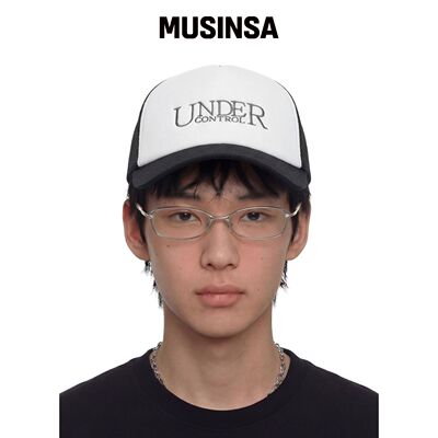 UNDERCONTROL 夏季网眼防晒LOGO拼色棒球帽男女 韩国官网直邮进口