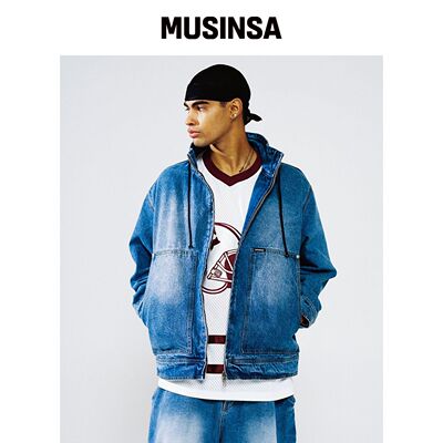 WKNDRS DRAGGY WORK 夹克（牛仔布） MUSINSA韩国官网直邮进口