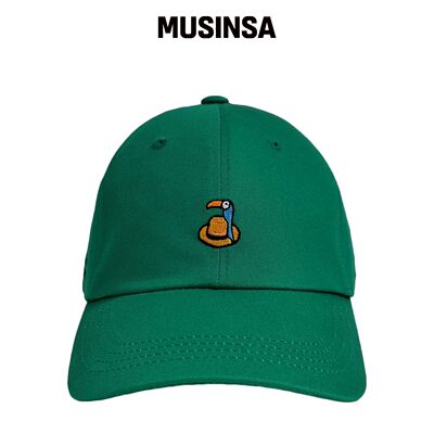 ECUA-ANDINO HATS EQUANDINO 棒球帽（LOGO）绿 韩国官网直邮进口