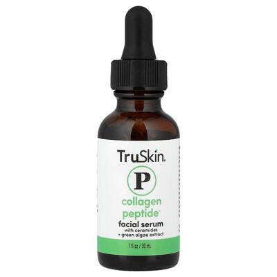 TruSkin,Collagen Peptide Facial Serum, 1 fl oz (30 ml)
