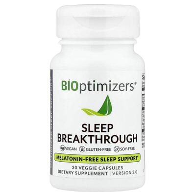 BIOptimizers,睡眠突破，30 粒素食胶囊