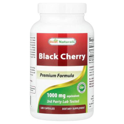 Best Naturals,黑樱桃，1,000 毫克，180 粒胶囊