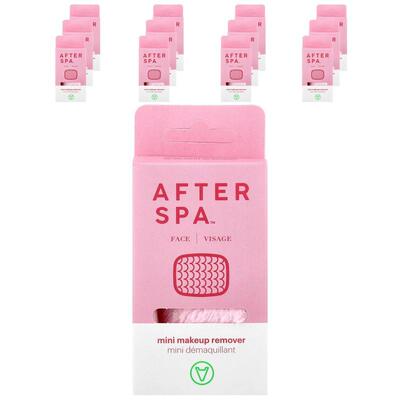 AfterSpa,Afterspa™ Mini Makeup Remover, Pink , 12 Pack