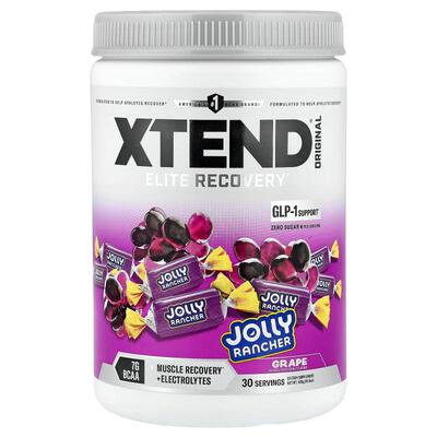 XTEND,Elite Recovery, Jolly Rancher Grape, 14.8 oz (420 g)
