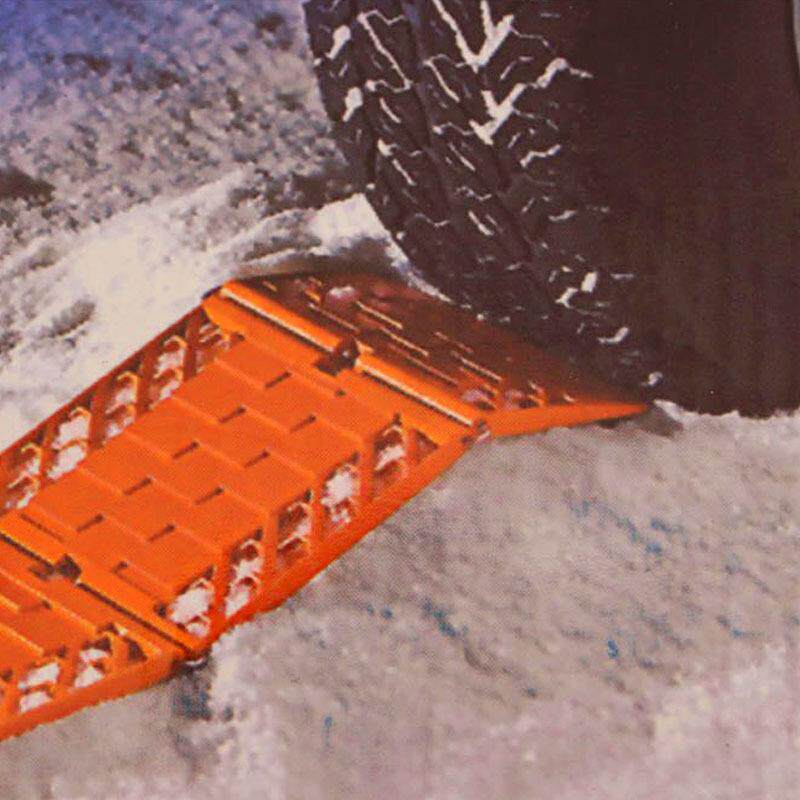 汽车雪地泥地脱困板 可折叠防滑板 轮胎防滑垫 沙地防滑链 对装