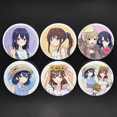 日谷安达与岛村popup快闪向日葵夏服系列吧唧周边谷子