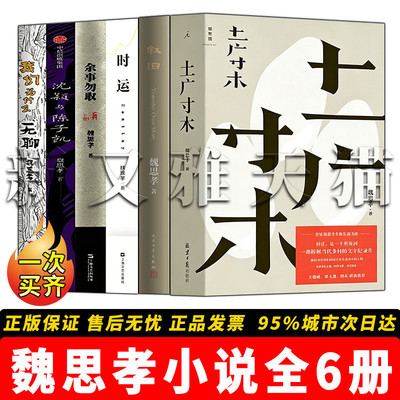 魏思孝作品6册现实小说