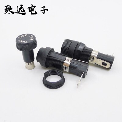 进口Littelfuse力特03450603H保险丝座20A600V保险管座6X32MM高压