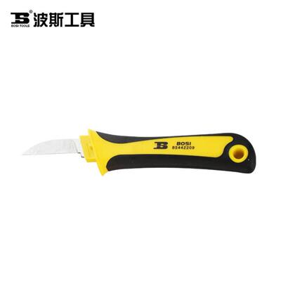 波斯直弯刃电缆剥线刀45X170mm;BS442209防护电缆剥线刀工业级电