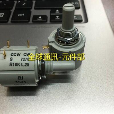 CCW CW S 7276 R10K R2K R5K R1K R20K L.25电位器美国BI MEXICO