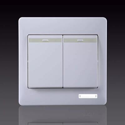 粤奇胜二位单控指甲开关按钮 2位开关 按钮开关