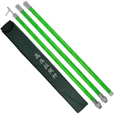10KV令克棒绝缘操作杆3节4米35KV4节6米锁扣防脱 电工检修拉闸杆