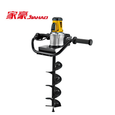 家豪JH-300-C-2电地钻挖坑机小型多功能农用挖坑施肥种植机
