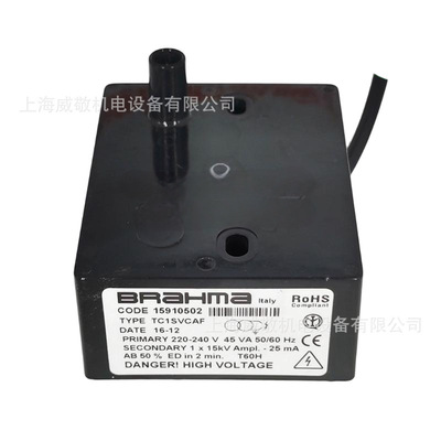 原装 意大利 BRAHMA TC1SVCAF 1*15KV 25m 布拉玛 点火变压器