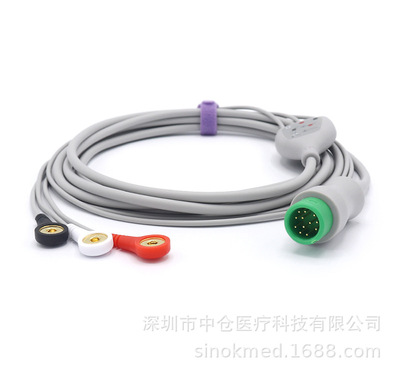 兼容科曼心电扣式NC系列