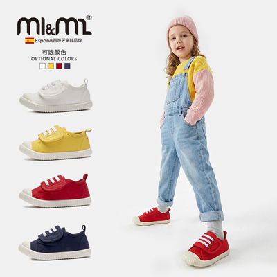 M1M2四季校园日常儿童软底帆布鞋