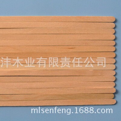 140x5x1mm散装木制咖啡棒 一次性木制咖啡搅拌棒 coffee stirrer