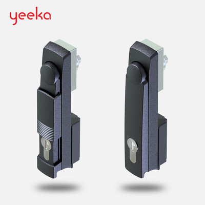 一卡yeeka 机柜配电箱锁机箱 连杆旋转把手锁机械锁 1102-1P01-NC