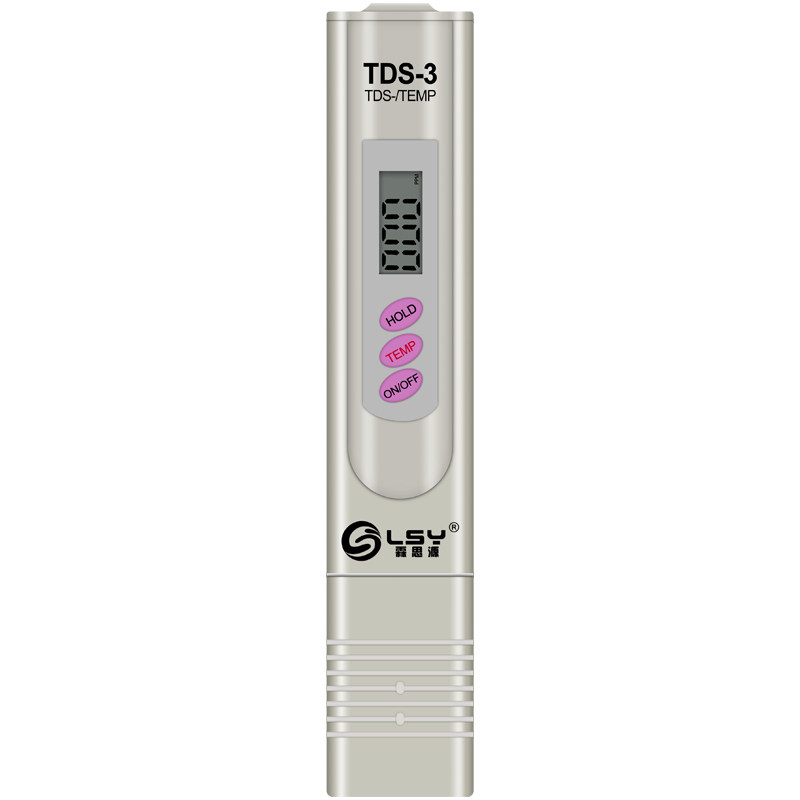 霖思源水质检测笔 tds-3键测水笔 家用净水器 饮用水高精度测试仪