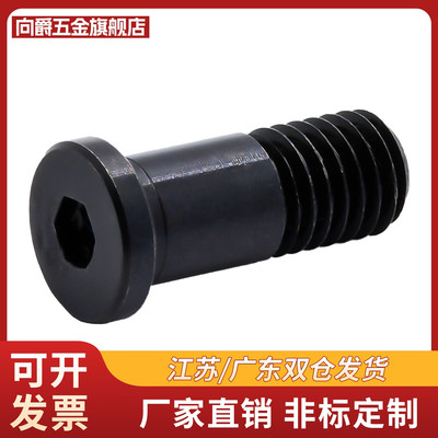 带肩铰链销 CLBR CLBRU6 8 10 12-15 20 30 35 50内六角螺帽固定