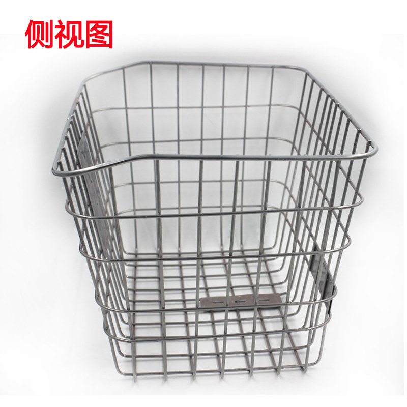 电动车自行车山地车前置后置车篮车筐车篓子箩筐放书包宠物送配件