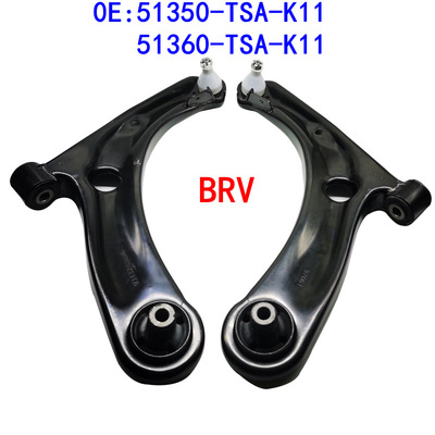 适用BRV前下悬挂总成51350-TSA 51360-TSA控制臂摆臂悬挂臂底盘