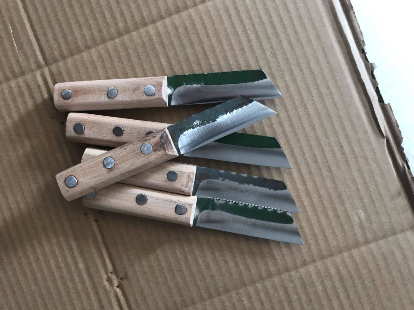 手工制作w18老锋钢锯条嫁接刀芽接刀接树刀接芽刀嫁接工具接花刀