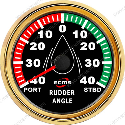 ECP船舵表PORT-STBD指示方向表船用配件舵角指示表Rudder angle
