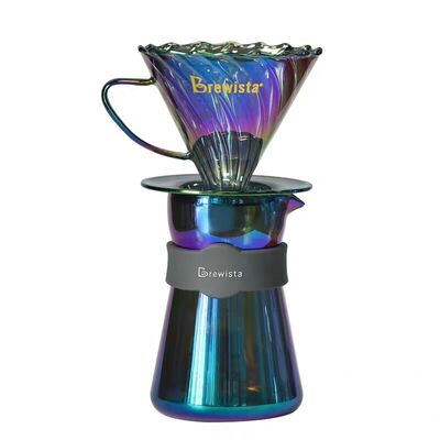 Bonavita pro-brewista 耐高温玻璃手冲咖啡V60螺旋滴滤杯送滤纸