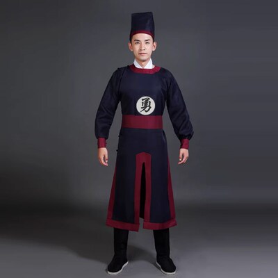 清朝官兵服装儿童古装成人衙役衣服清代衙门狱卒捕快侍卫官差演出