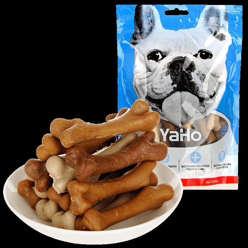 亚禾狗狗零食洁齿磨牙棒 泰迪比熊博美幼犬零食洁齿骨咬胶 10支