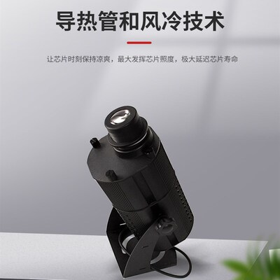 工业警示投影灯投影灯广告灯静止旋转广告灯天车标识语投影灯