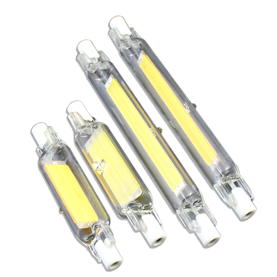 雷欧照明R7S 118MM 78MM灯管220V替代卤素灯玻璃双端管太阳管 LED