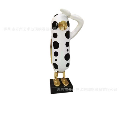 抽象人物雕塑创意软装饰品酒店大堂装置艺术品样板房大型落地摆件
