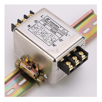 导轨式滤波器电源CW4L2-10 20A-R1 S 005 30端子台EMI抗干扰220V