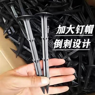 防草布塑料地钉加大盖帽耐高温抗严寒果园专用加厚园艺用品整箱