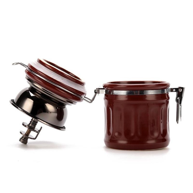 家用陶瓷罐磨豆机手摇咖啡豆磨豆机磨粉机研磨机小型咖啡粉磨粉机