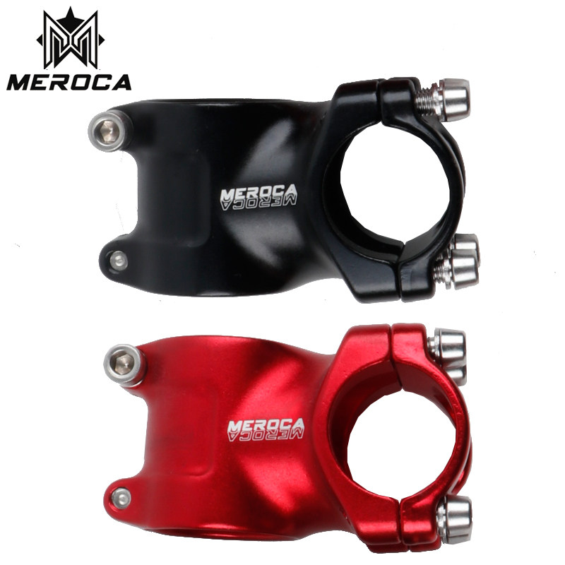 MEROCA 超短35MM自行车把立25.4MM儿童平衡车滑步车短把立改装S车