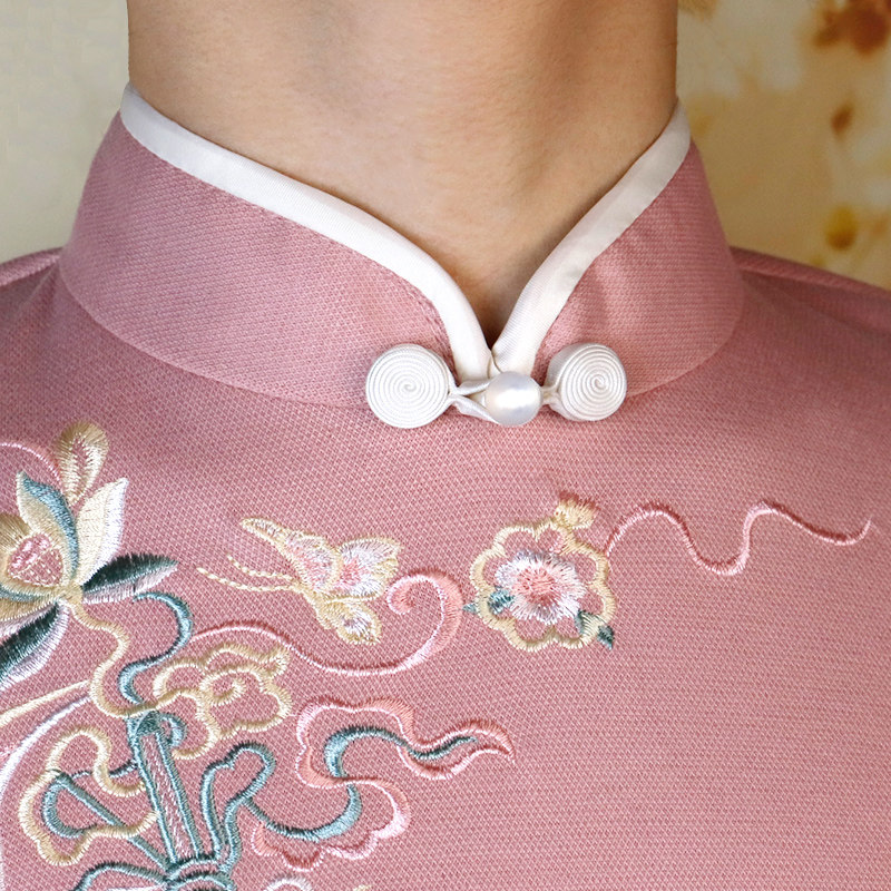旗袍盘扣扣子中式手工玉石盘香纽扣复古衣服服装玉珠装饰配件辅料