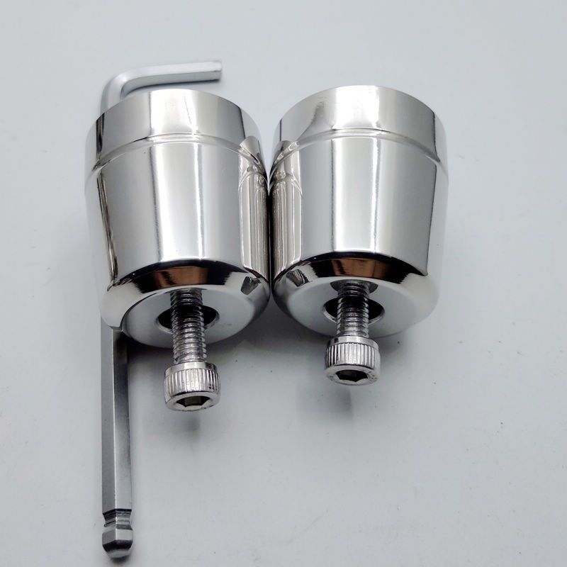 无极650DS/525X加重平衡块500DS手把端子不锈钢堵其他摩托车用品