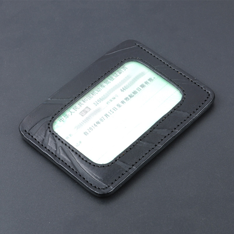 原创 纯手工真皮 驾驶证卡套 头层牛皮证件卡包 简约款 包邮