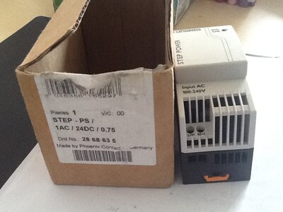 菲尼克斯phoenix电源 STEP-PS/1AC/24DC/0.75  2868635