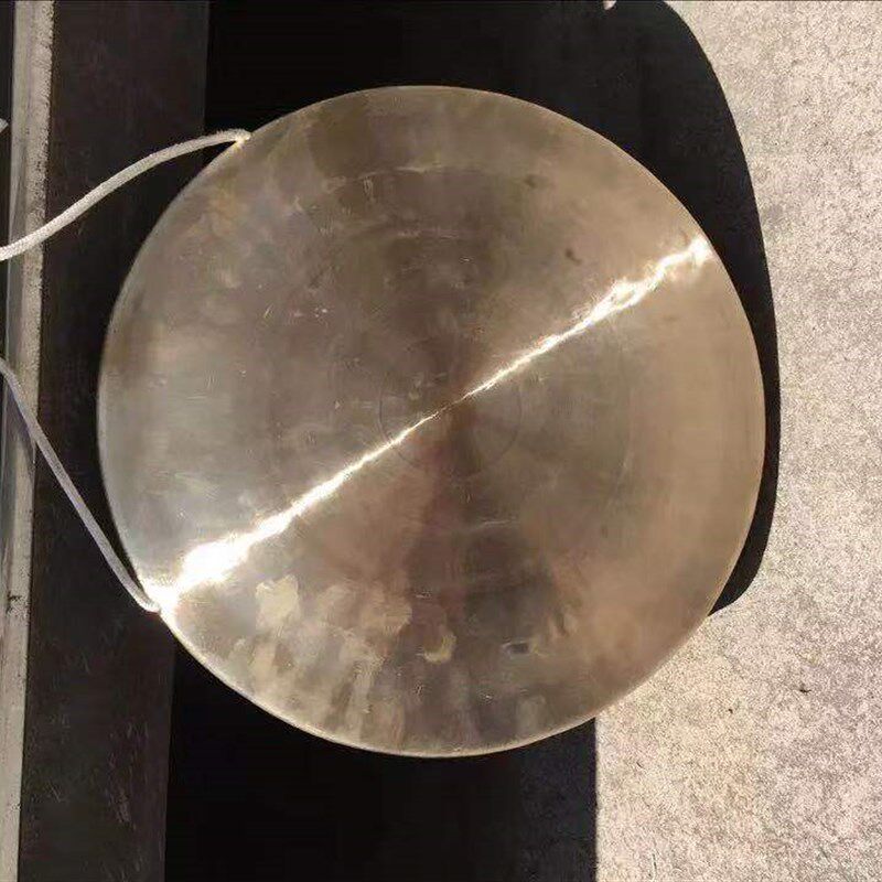 铜锣纯铜高音手锣锣鼓乐器小锣高中音低音专业响铜秦青乐器