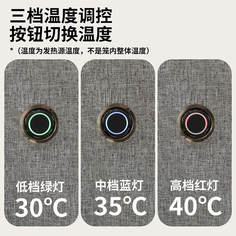 优嗖冬天保暖鸟笼罩加热笼衣石墨烯发热原理挡风罩玄凤牡丹牡丹