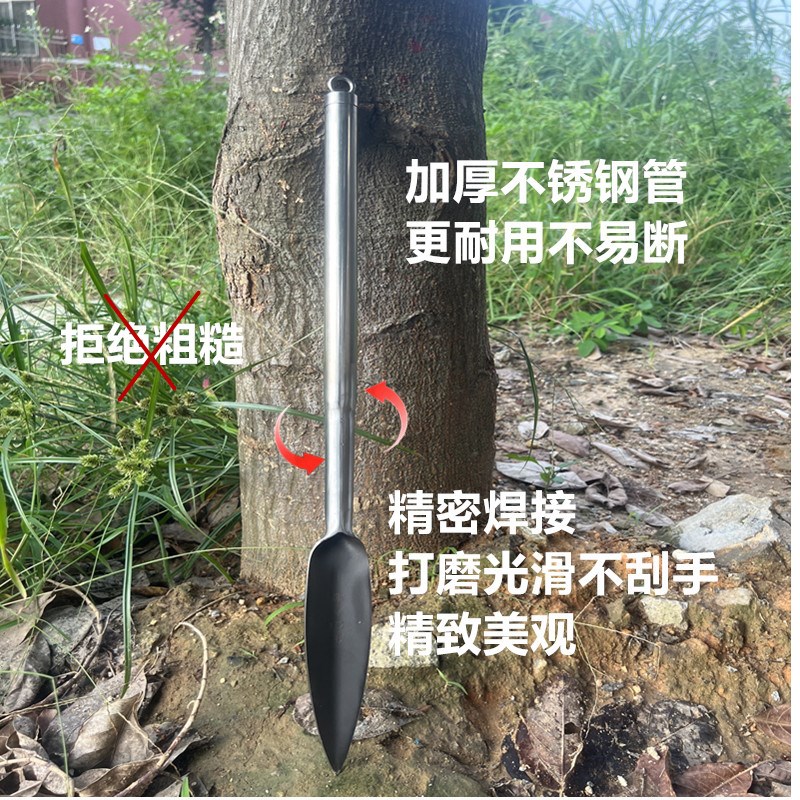 工具铲子铁锨锰钢加厚挖土全钢家用园艺小钢铲种菜锄草松土花园铲