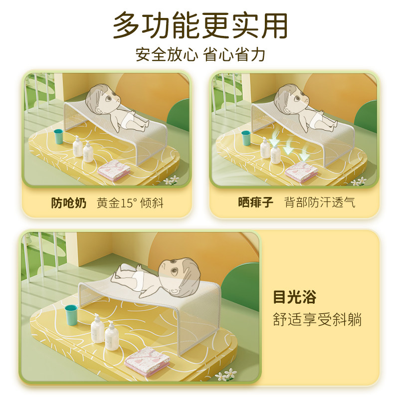 婴儿洗澡躺托宝宝浴架浴网新生儿洗澡神器可坐躺浴盆支架网兜通用