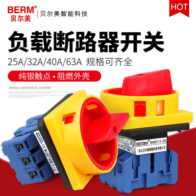SZD11-63 63A 40A 32A 25A负载转换开关 负载断路器开关 BEM-11