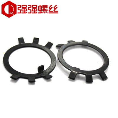止退垫圈六爪垫圈王八挡圈垫片圆螺母用止动垫圈国标GB858M10-300