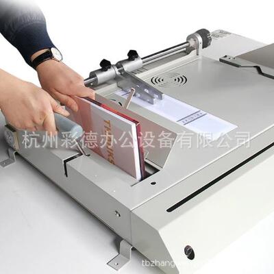 10100P0P壳 机A4精装书机切角包边精装书压壳槽功能